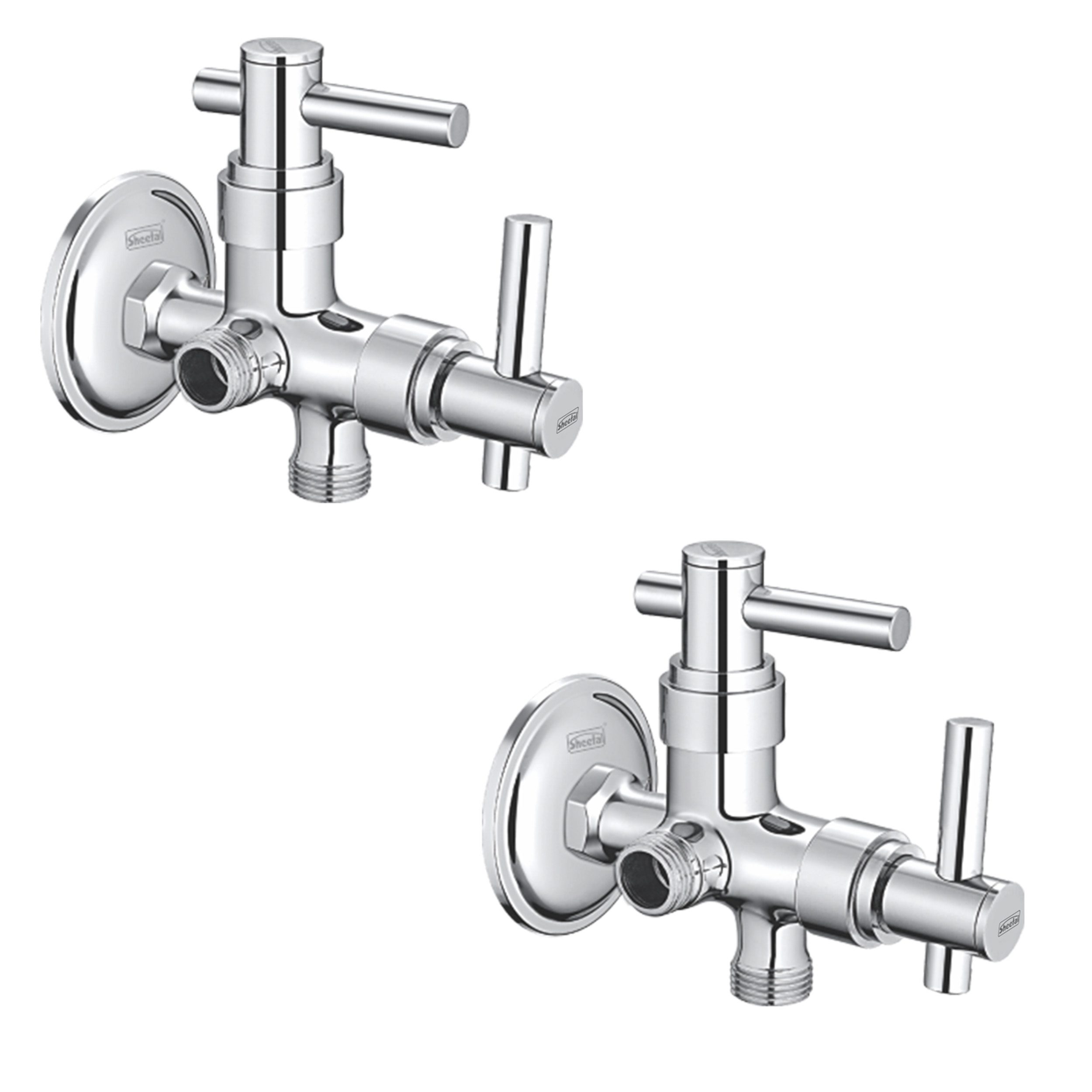 Buy Now Sheetal - Nile Angular Stop Cock 2 In 1 Faucet With Wall Flange ...